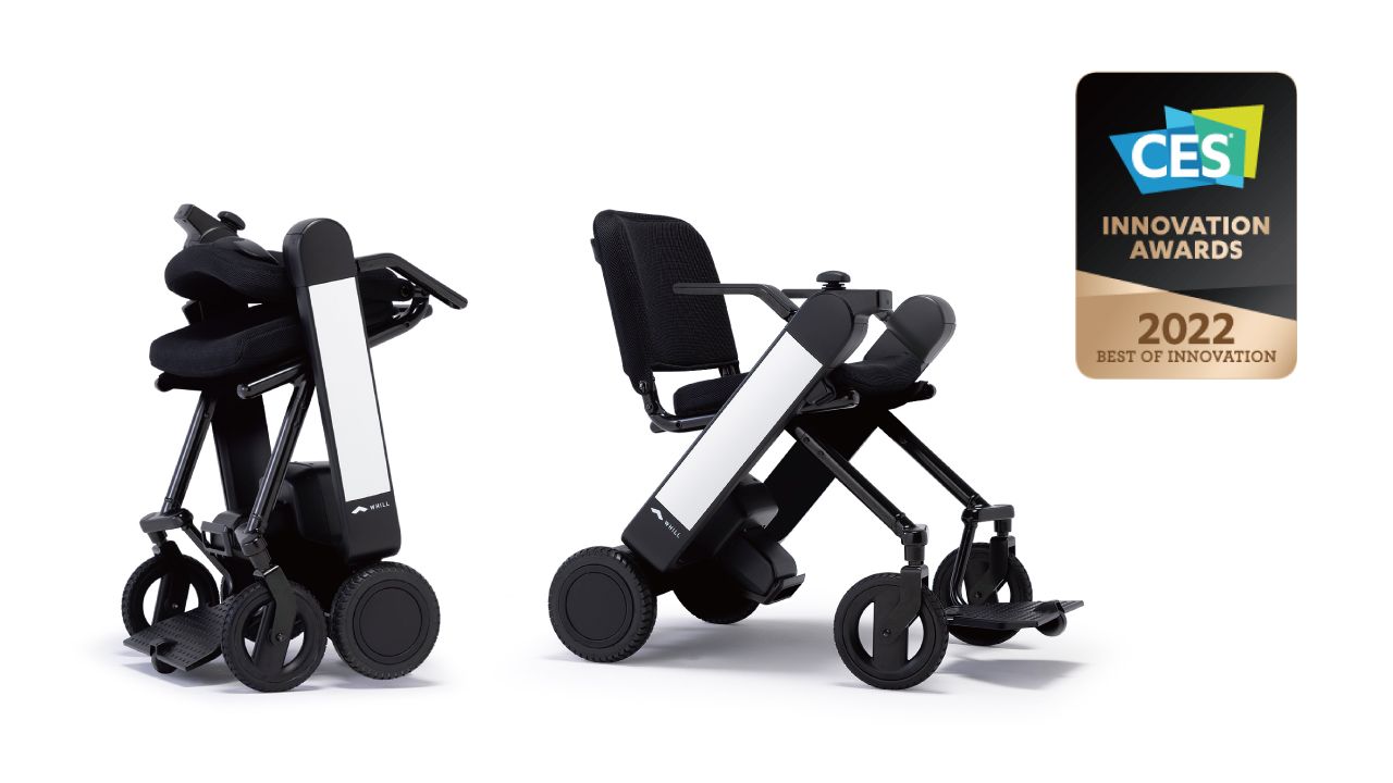 Foldable WHILL Model F Named CES 2022 Best of Innovation Award Winner